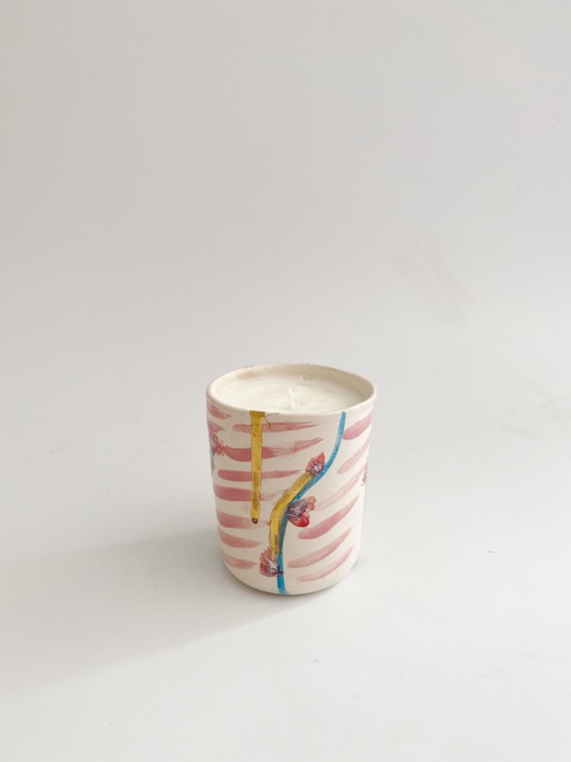 Colorín rosa con oro :: Rebeca Ceramics